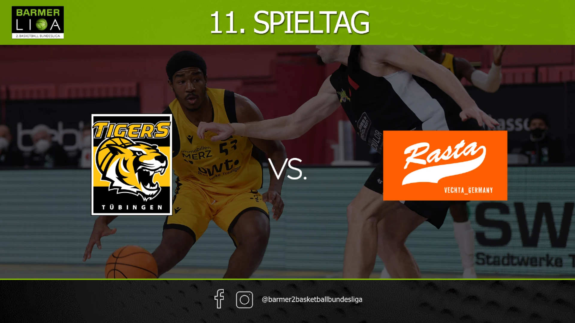 ProA: Tigers Tübingen vs. RASTA Vechta • Video • Sporteurope.TV