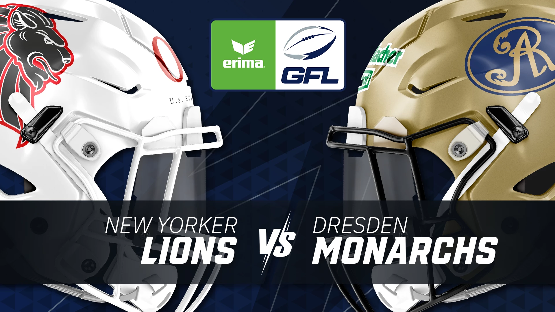 GFL: New Yorker Lions Braunschweig vs. Dresden Monarchs • Video • Sporteurope.TV