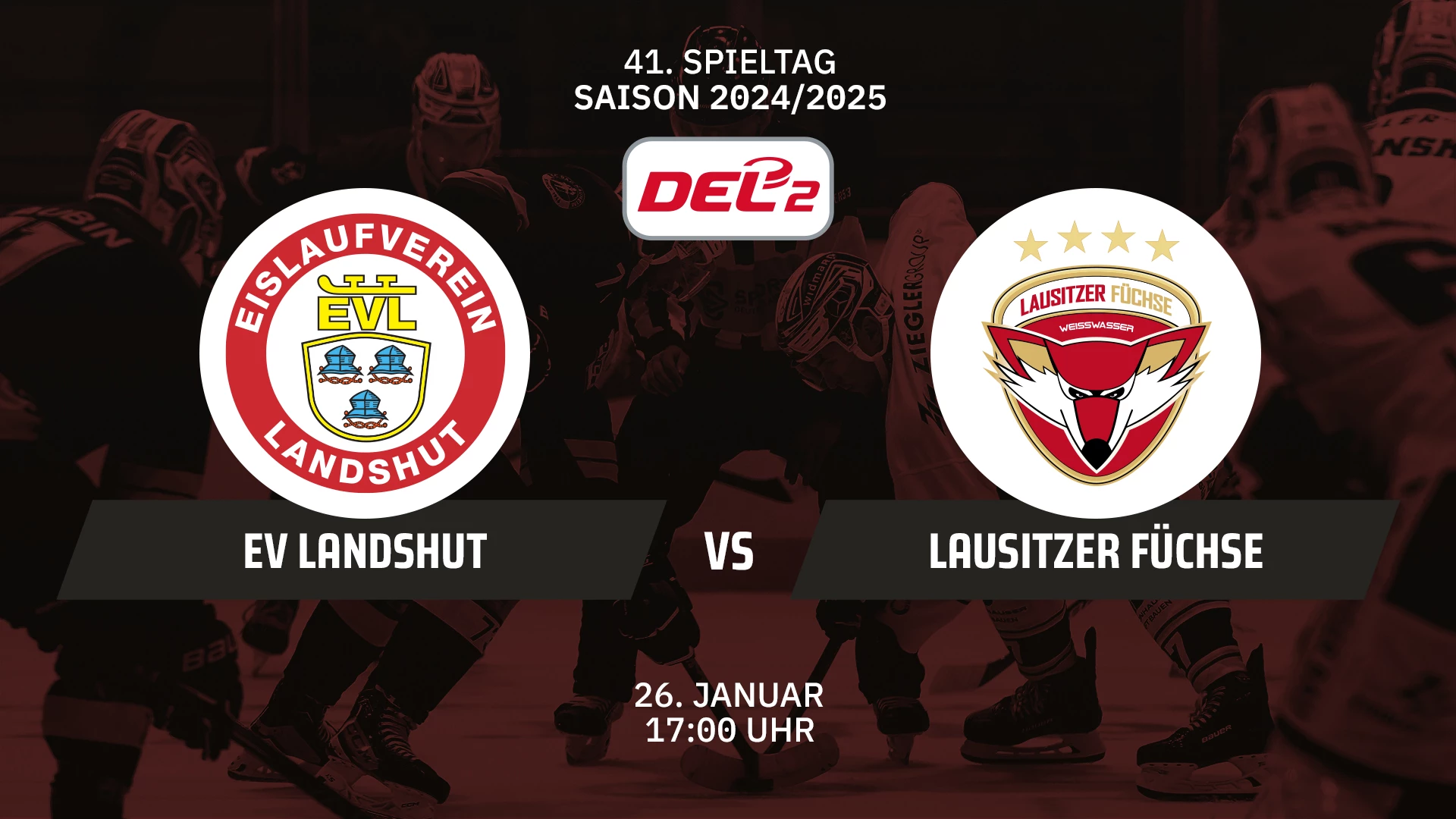 DEL2: EV Landshut vs. Lausitzer Füchse • Video • Sporteurope.TV