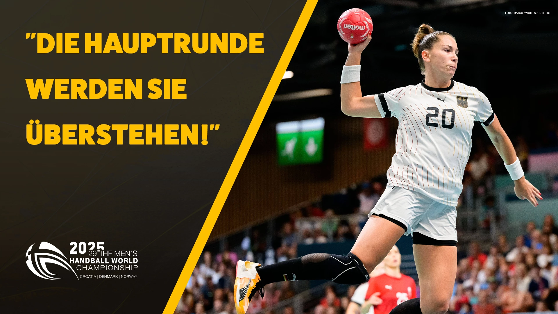 Emily Bölk im WM-Studio - Vorrunde, Männer-WM 2025 | SDTV Handball ...