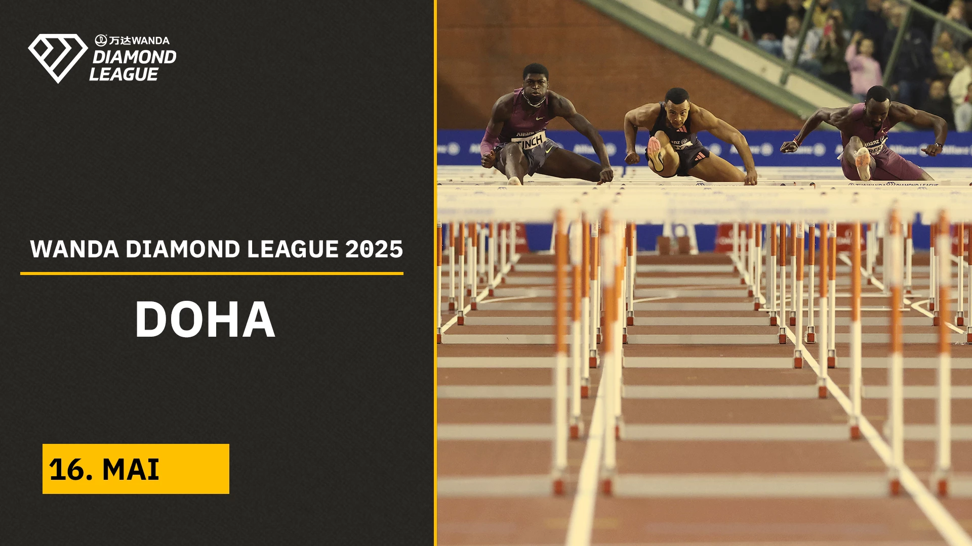 Wanda Diamond League 2025 - Doha • Video • Sporteurope.TV