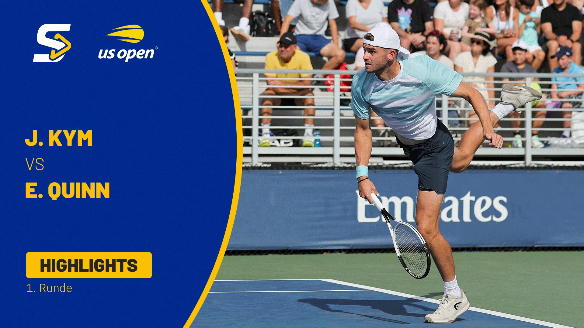 Jerome Kym (SUI) vs. Ethan Quinn (USA) - 1. Runde - Highlights • Video ...