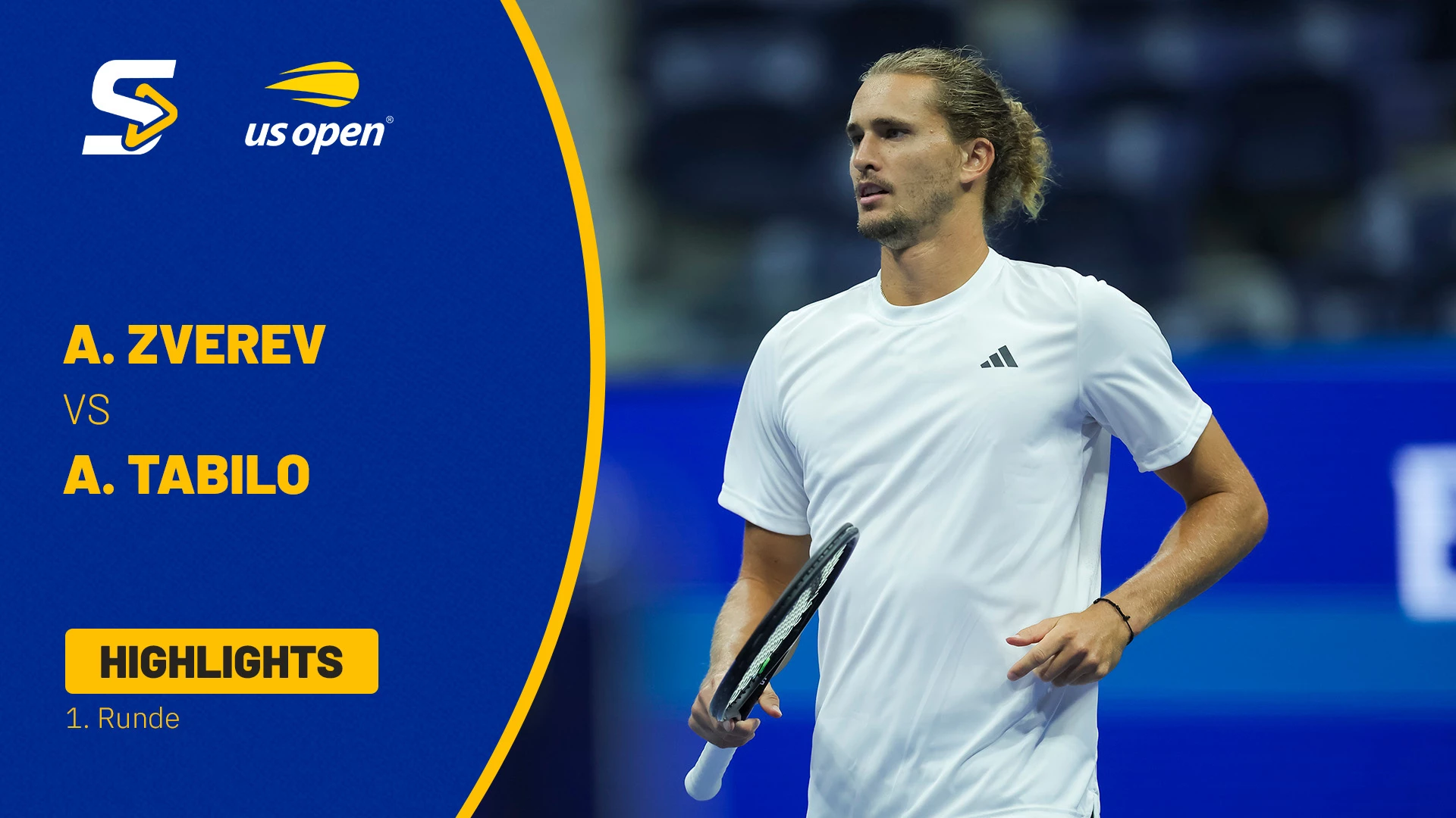 Alexander Zverev (GER) [3] vs. Alejandro Tabilo (CHI) - 1. Runde - Highlights • Video ...