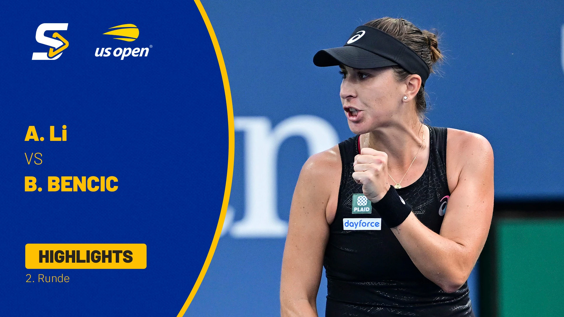 Ann Li (USA) vs. Belinda Bencic (SUI) [16] - 2. Runde - Highlights ...