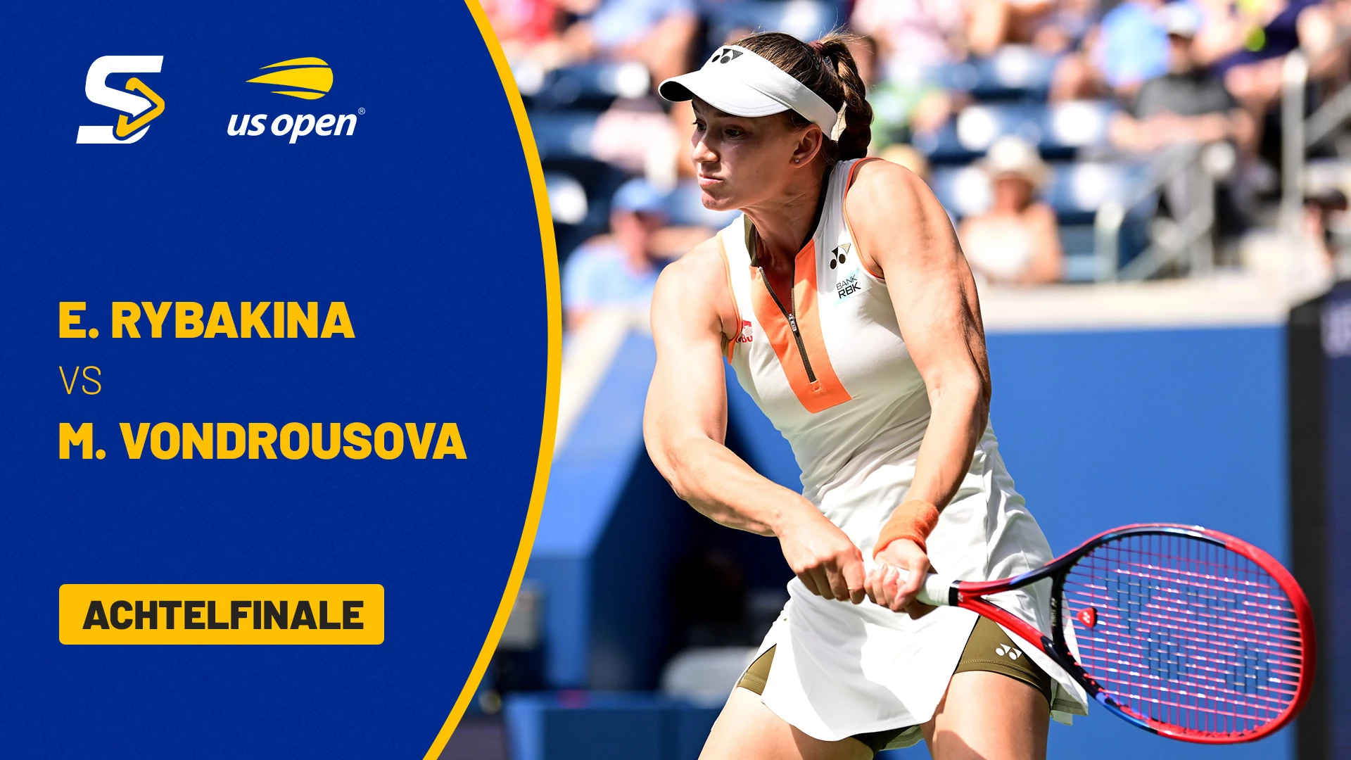 Elena Rybakina (KAZ) [9] vs. Marketa Vondrousova (CZE) - Achtelfinale ...