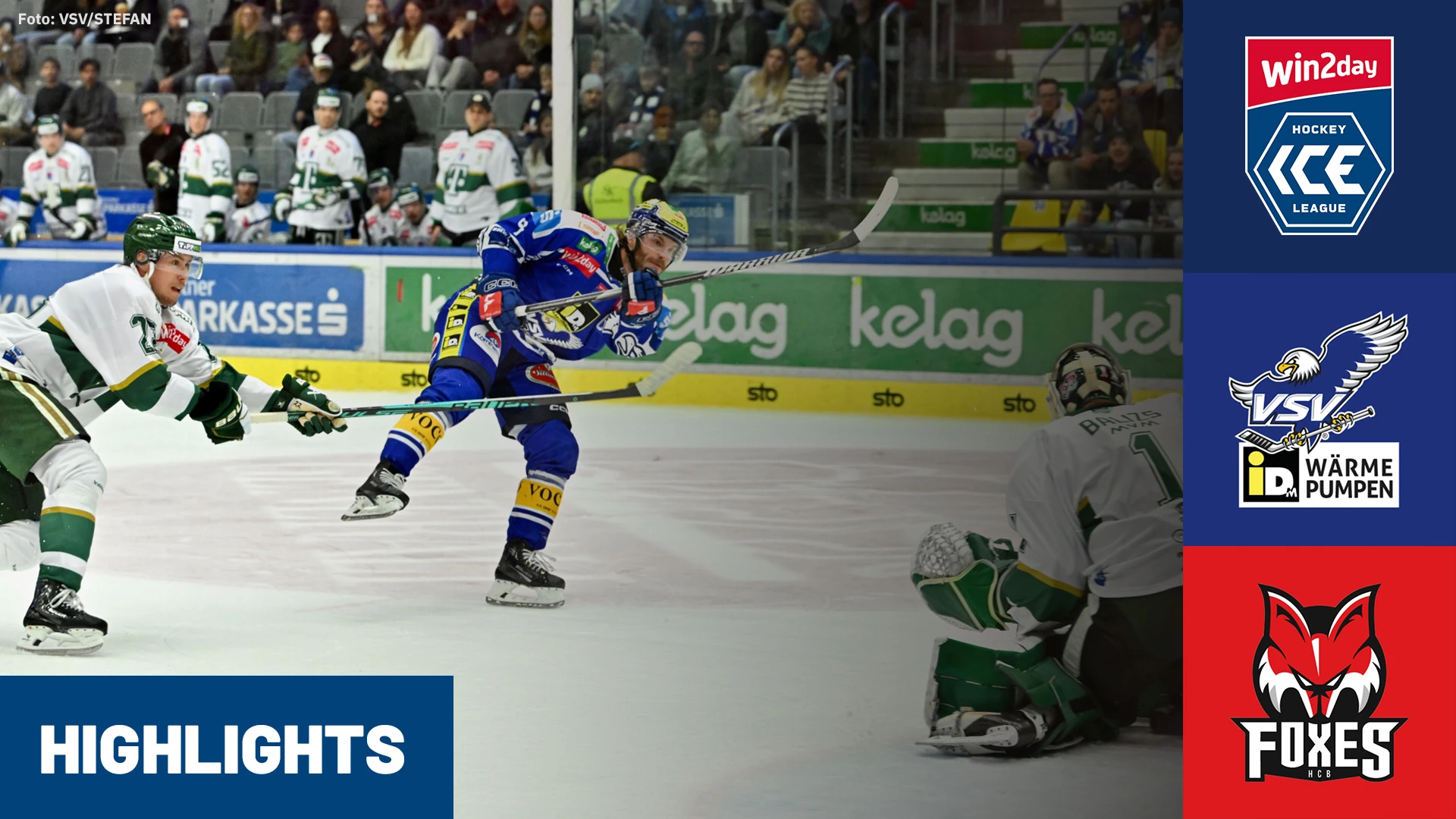 win2day ICE Hockey League: EC iDM wärmepumpen VSV vs. HCB Südtirol ...