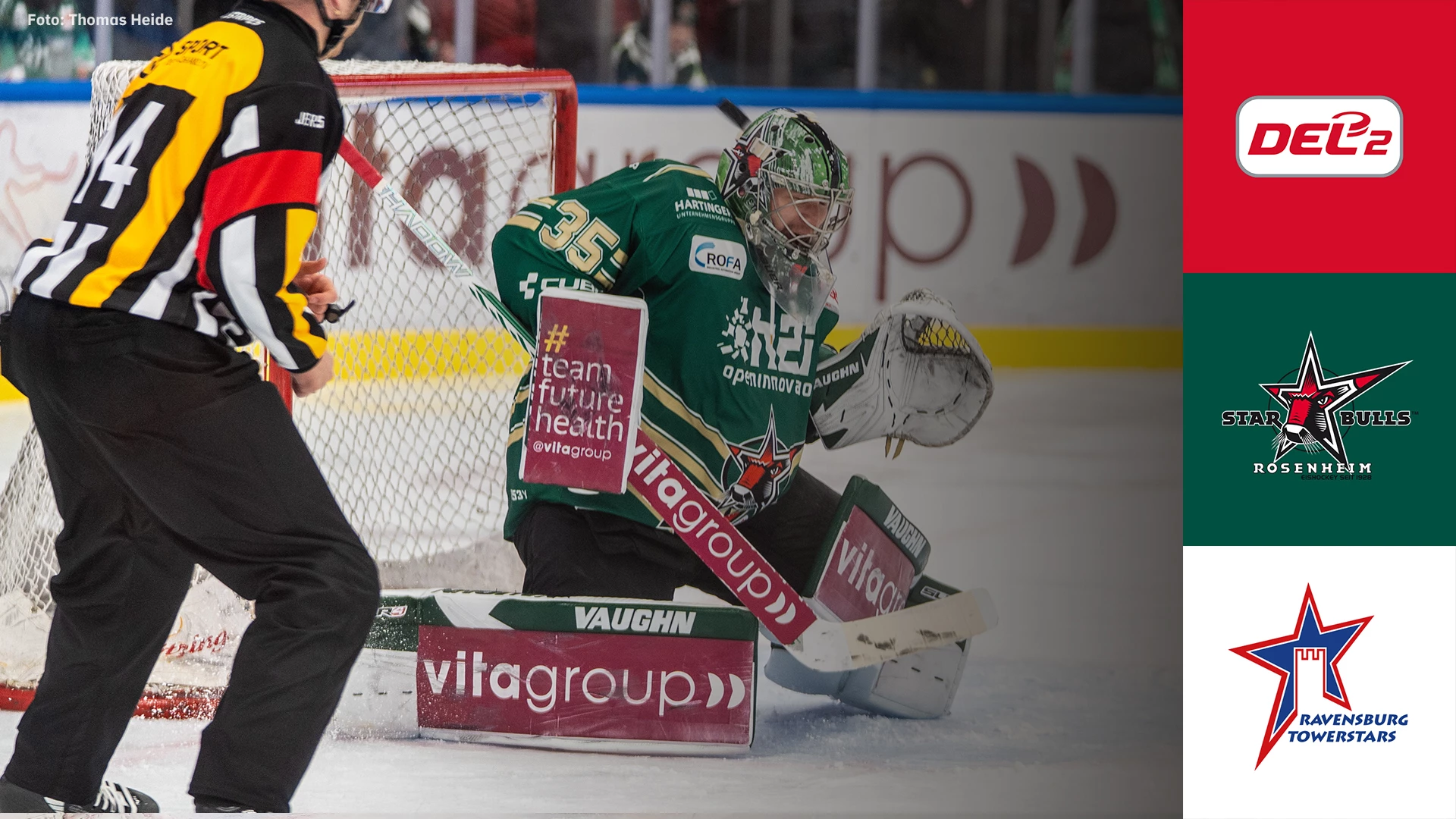 DEL2: Starbulls Rosenheim vs. Ravensburg Towerstars live • Livestream ...