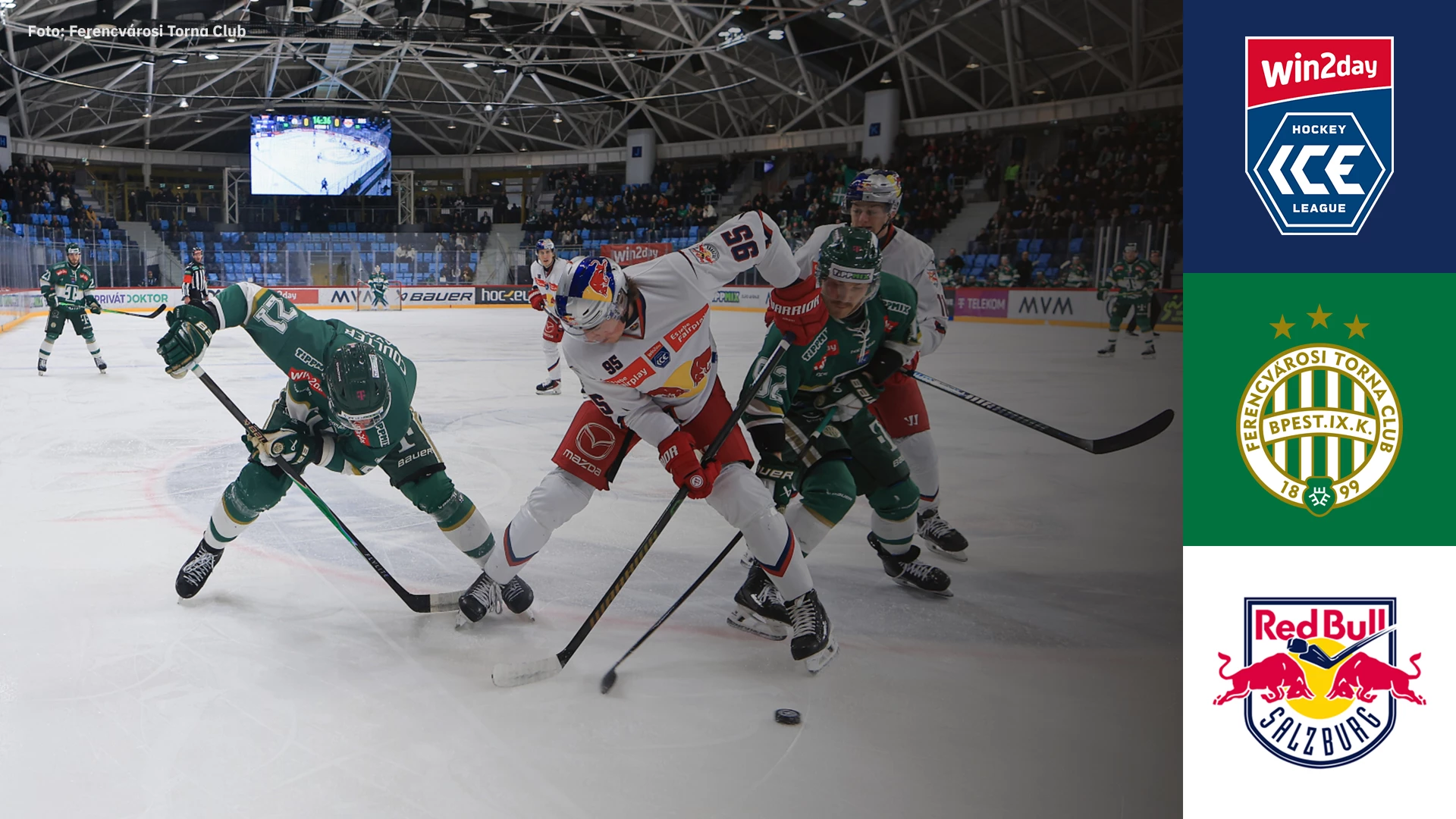 win2day ICE Hockey League: FTC-Telekom vs. EC Red Bull Salzburg live ...