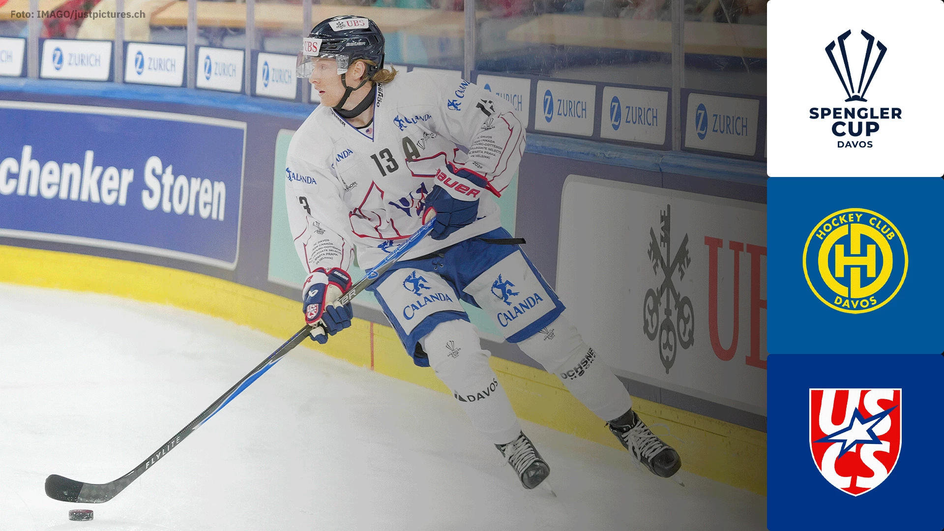 Spengler Cup 2025: HC Davos vs. U.S. Collegiate Selects live ...