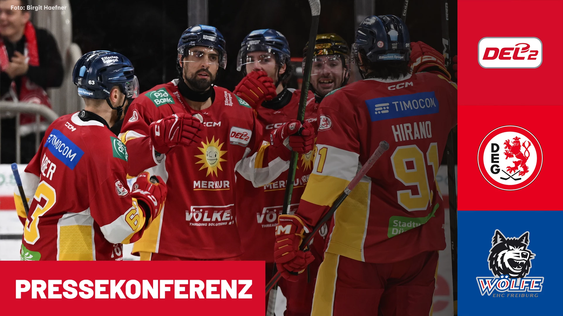 DEL2: Düsseldorfer EG vs. EHC Freiburg | Pressekonferenz • Video ...